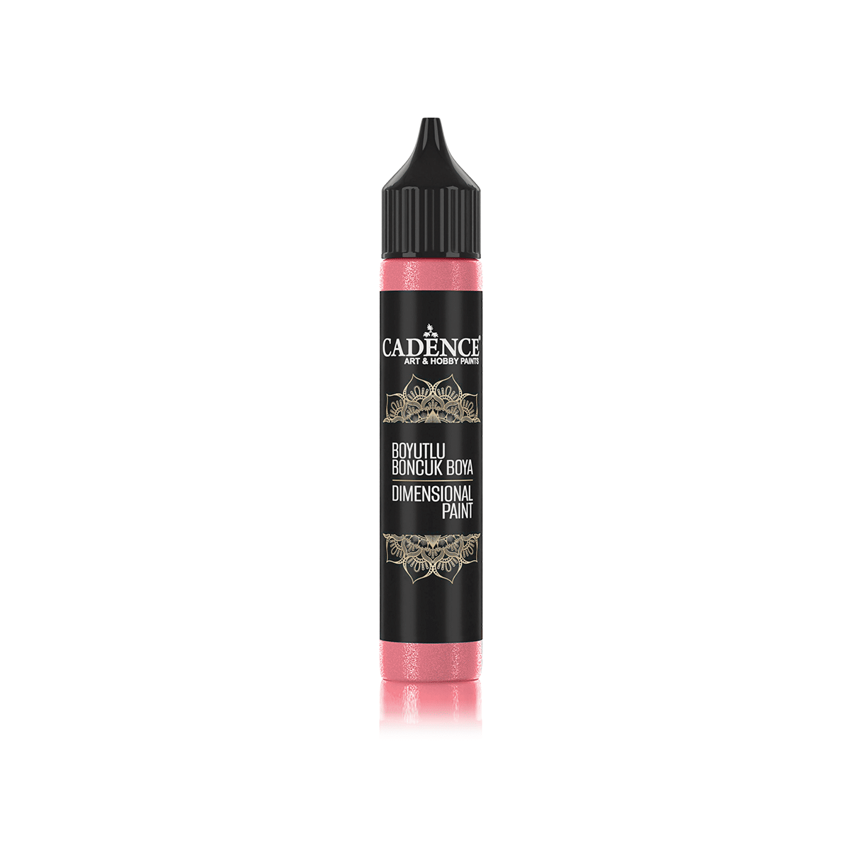 Cadence Dimensional Verf Glitter 25 ml Dry Rose - Foamtastic Crafts