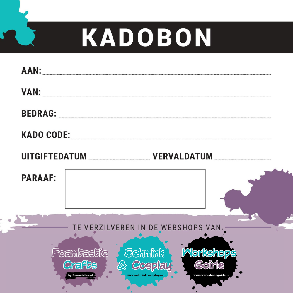 Foamtastic Crafts Kadobon - Foamtastic Crafts