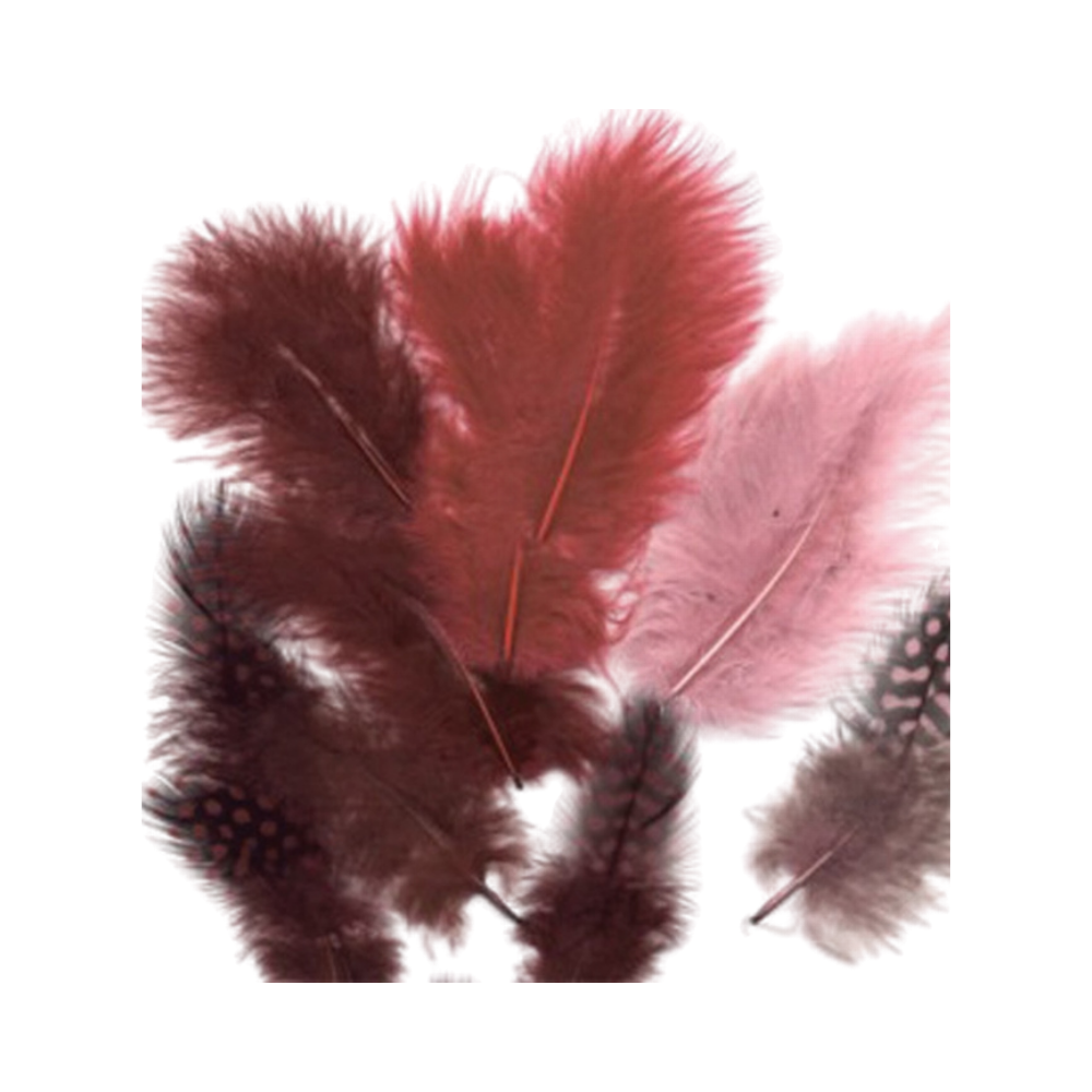 Marabou & Guinea mix - Foamtastic Crafts