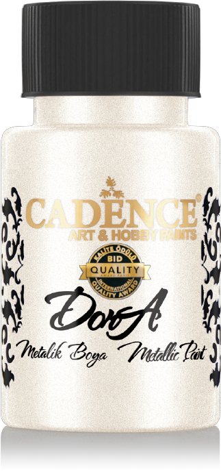Cadence Dora metallic verf Clotted Cream 0197 - 50 ml - Foamtastic Crafts