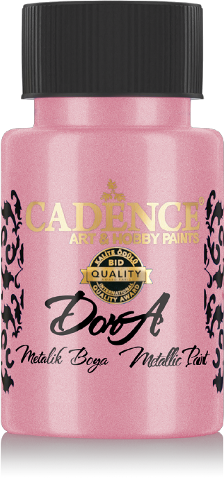 Cadence Dora metallic verf Prim Rose 0177 - 50 ml - Foamtastic Crafts
