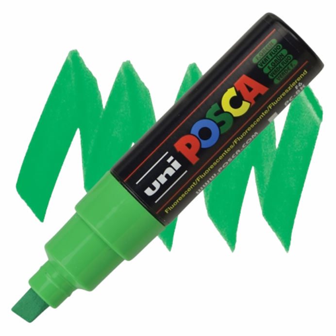 Posca 8K Fluo Groen - Foamtastic Crafts