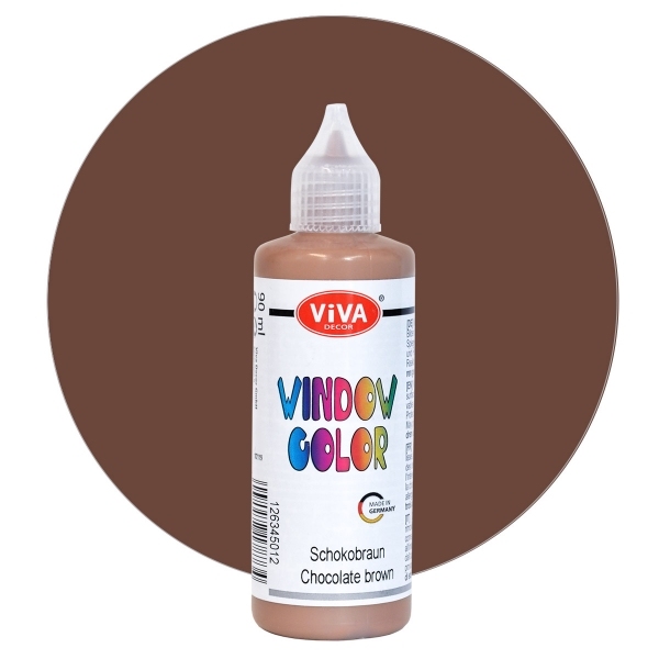 Viva Window Color - Chocobruin - 90ml - Foamtastic Crafts