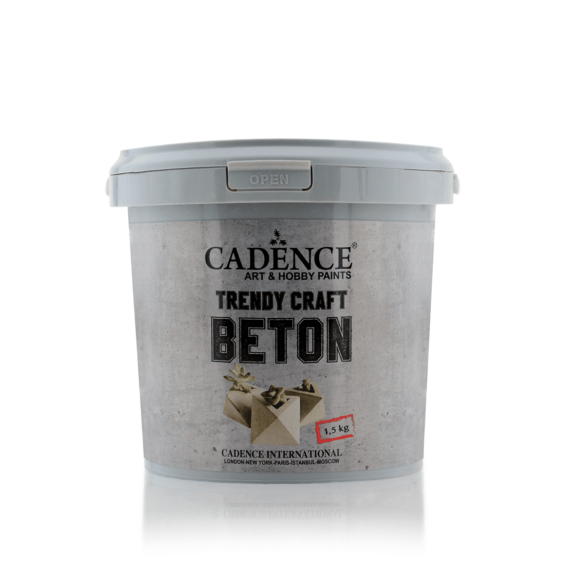 Cadence Trendy Craft Beton - 1,5 kg - Foamtastic Crafts